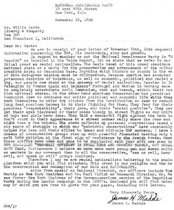 James H. Madole: the National Renaissance Party - The Library of Willis ...