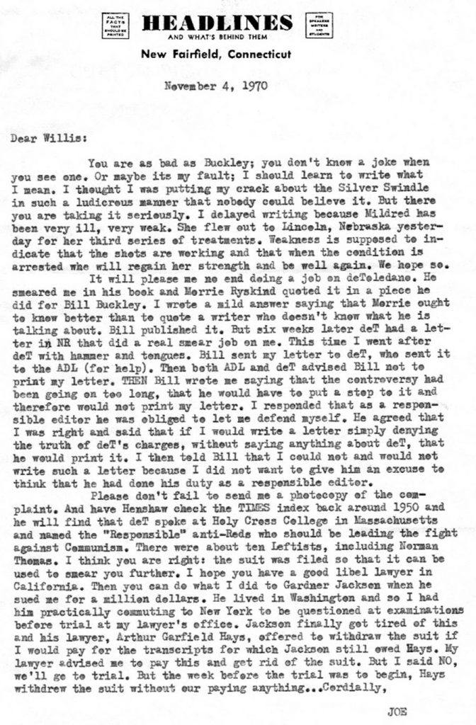 Joseph P. Kamp - The Library of Willis A. Carto