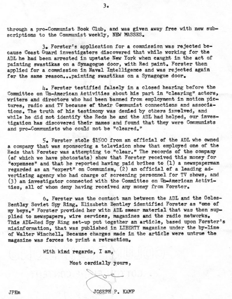 Joseph P. Kamp - The Library of Willis A. Carto